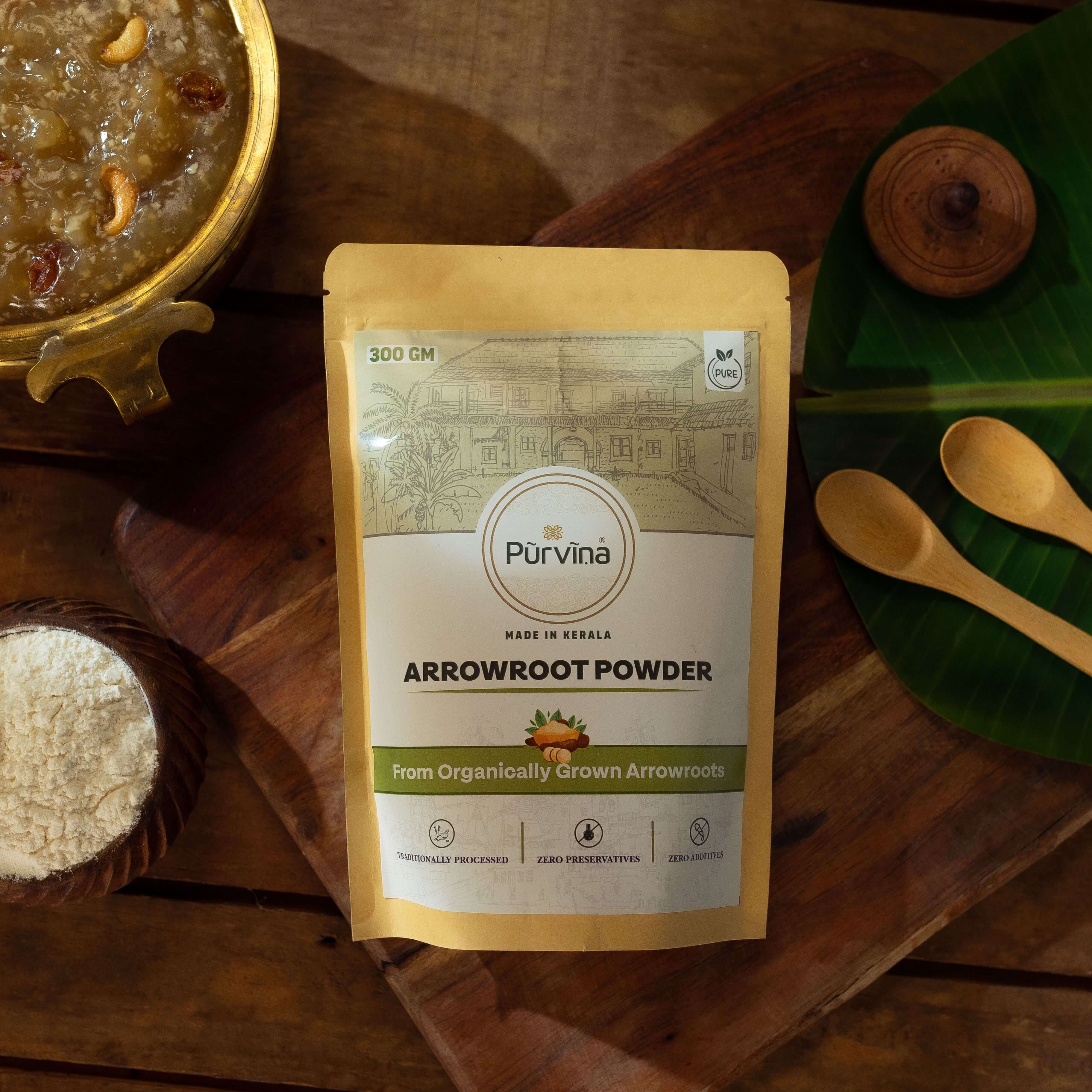 Pūrvīṇa Arrowroot Powder – Purvina