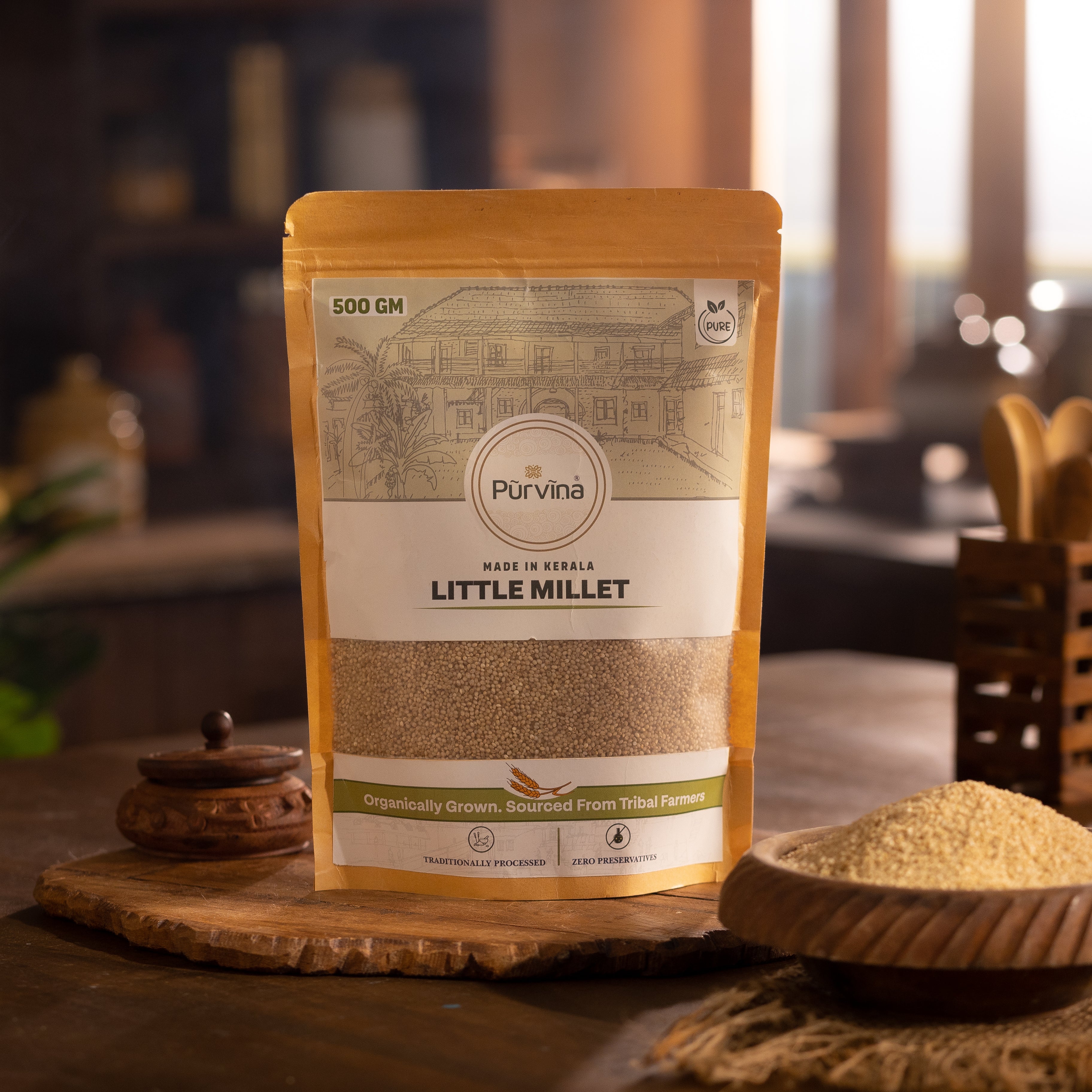 Pūrvīṇa Little Millet - Chama – Purvina