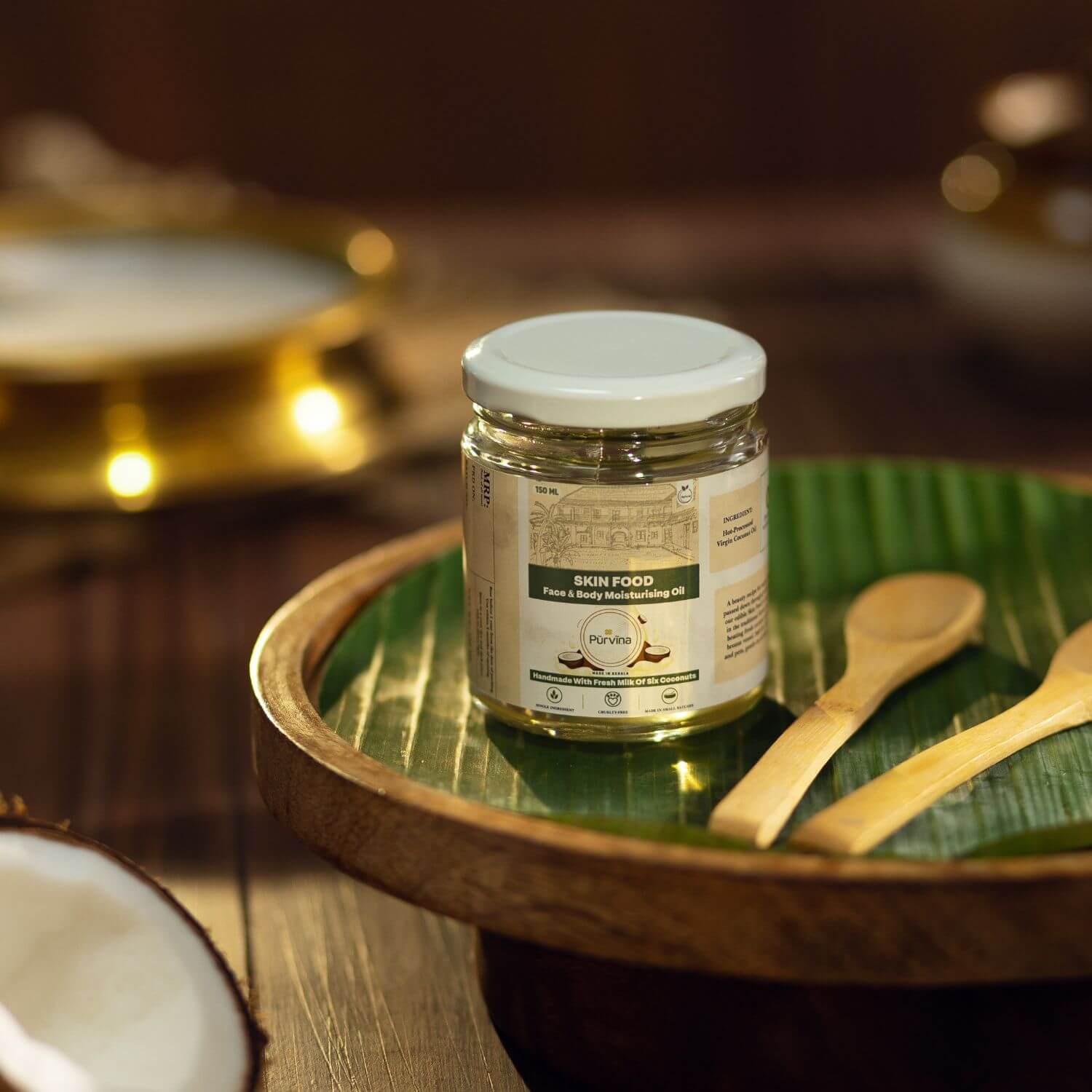 Pūrvīṇa Skin Food - Moisturising Oil – Purvina