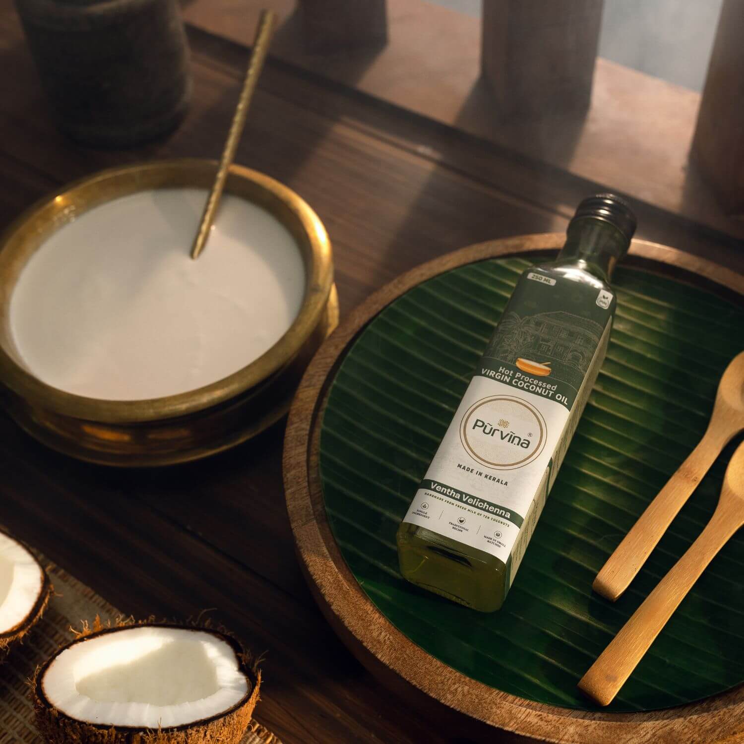 Pūrvīṇa Ventha Velichenna - Handmade Virgin Coconut Oil – Purvina