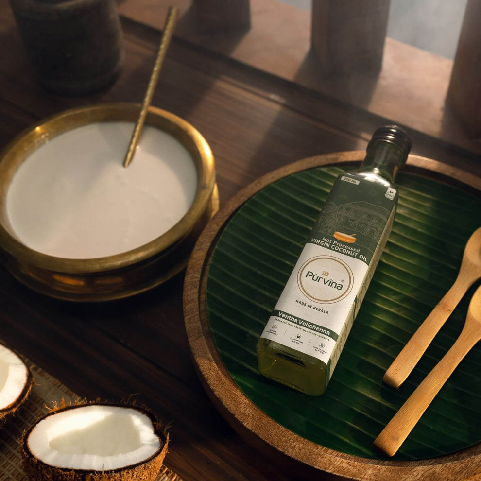 Pūrvīṇa Ventha Velichenna - Handmade Virgin Coconut Oil – Purvina